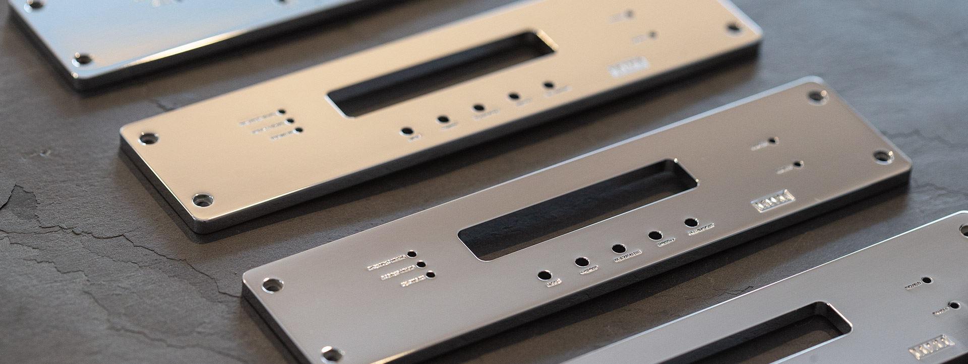 Front panels aluminum - contract manufacturing MWM